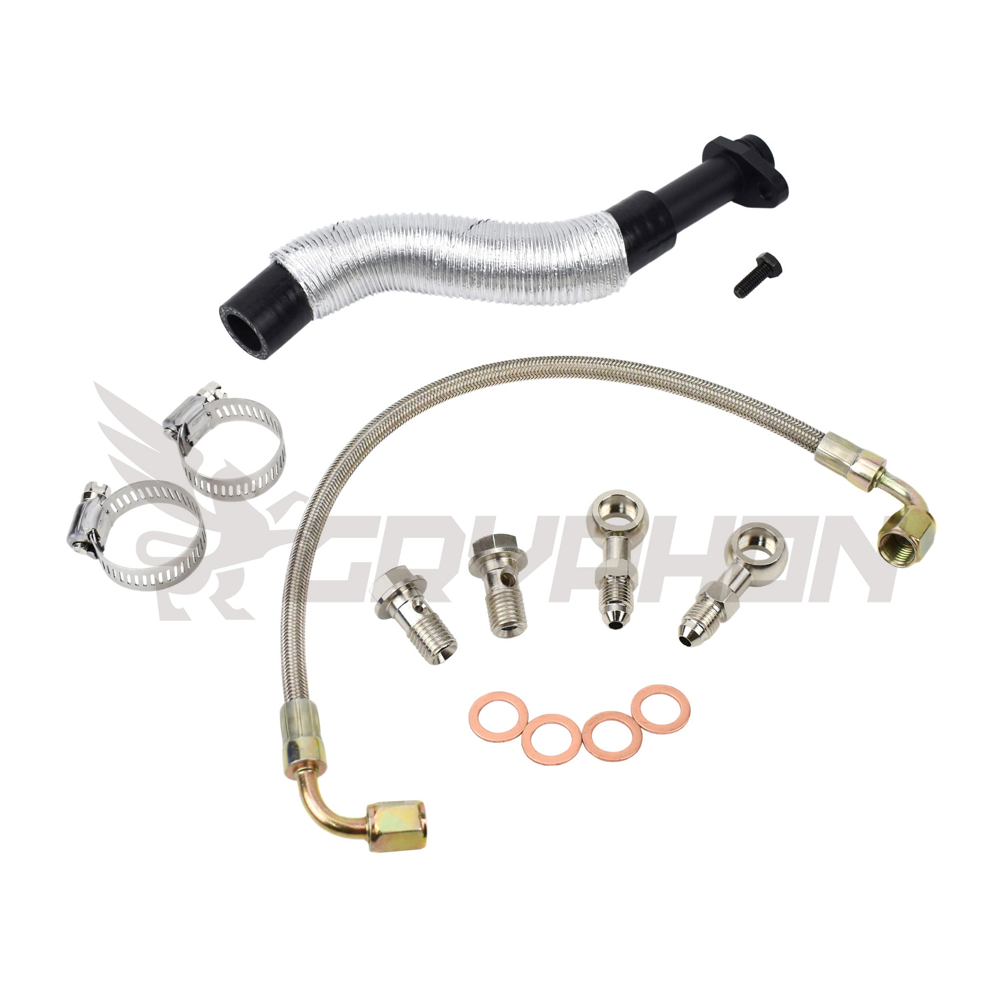 Turbo Oil Feed Return Line Kit MINI Cooper S JCW N14 N18 R55 R56 R57 R – GRYPHONTEK
