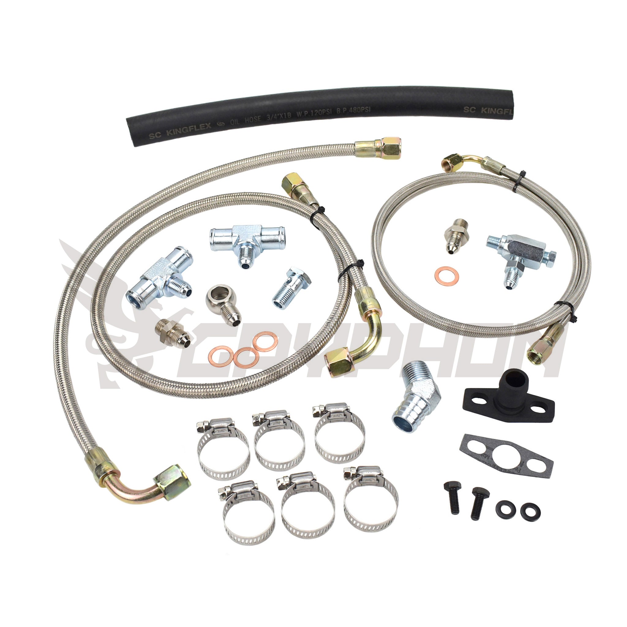 Toyota 2H Turbo Line & Fitting Kit – GRYPHONTEK