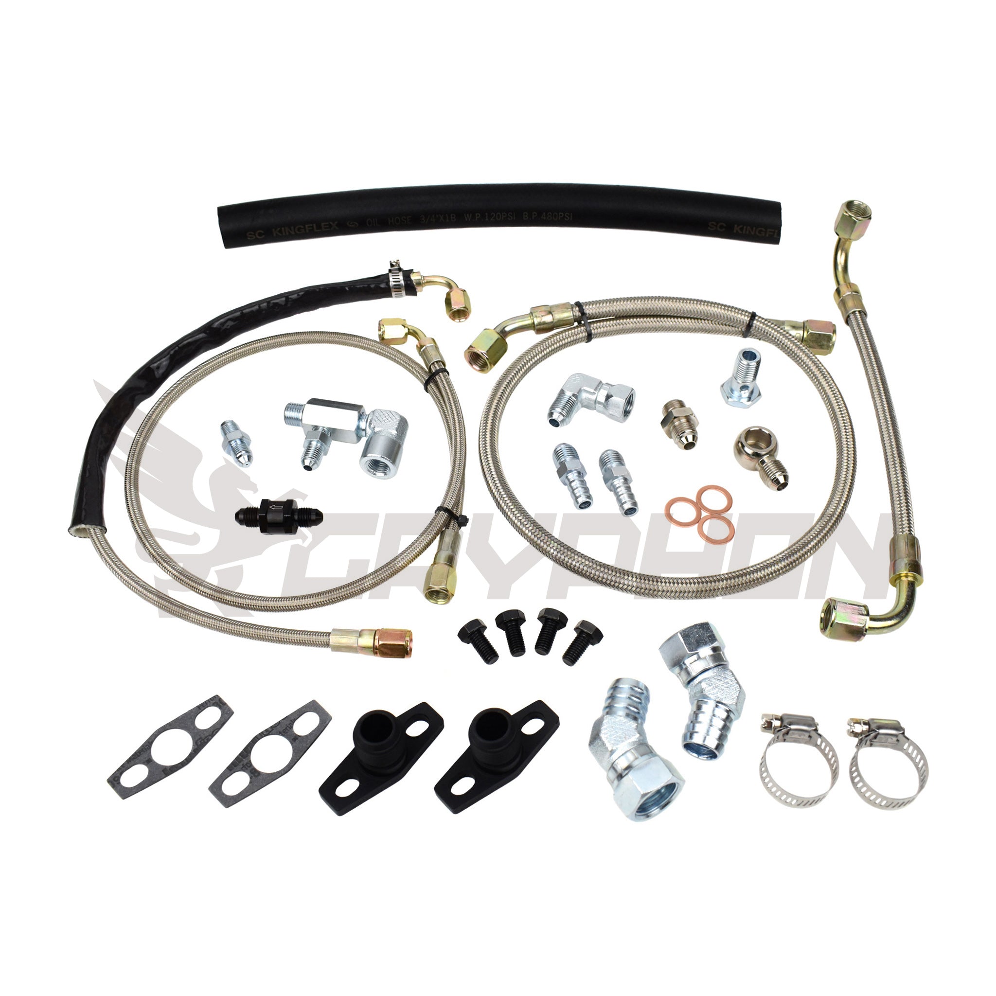 Ford Territory Turbo Oil & Water Line Kits｜Barra 4.0L Turbo Parts ...