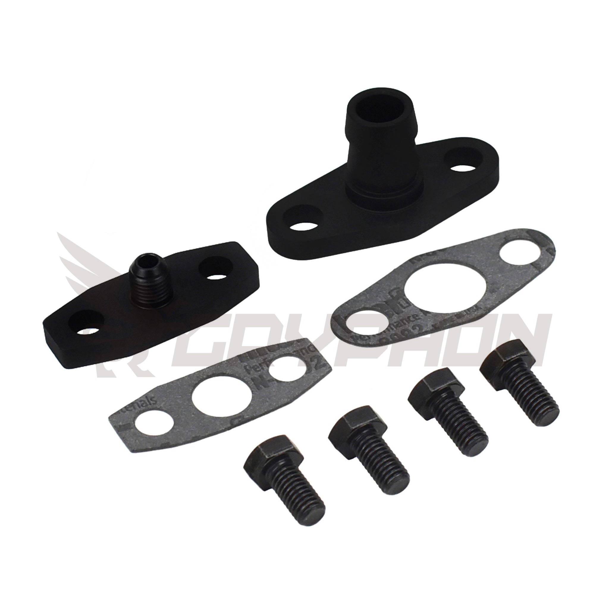 Garrett G-Series G40 G42 G45 Turbo Oil Feed Return Fitting Kit – GRYPHONTEK