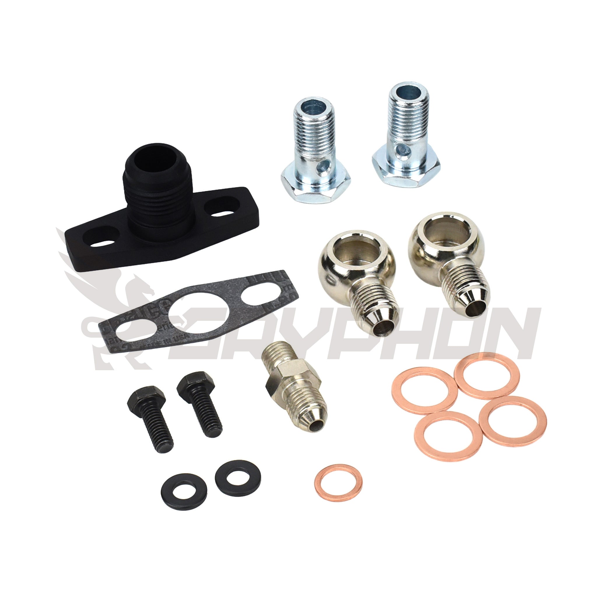 TD05H TD06 Turbo Oil Water Fitting Kit | Multiple Options – GRYPHONTEK